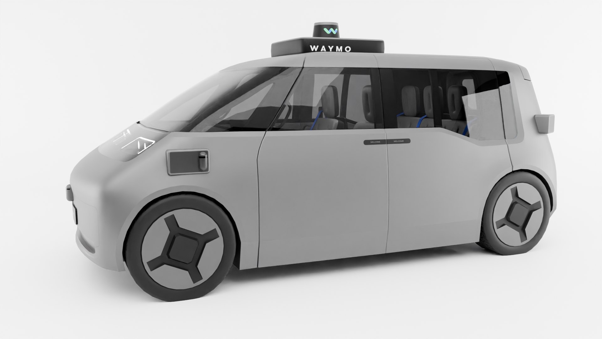3D Model Zeekr Waymo - TurboSquid 2245891