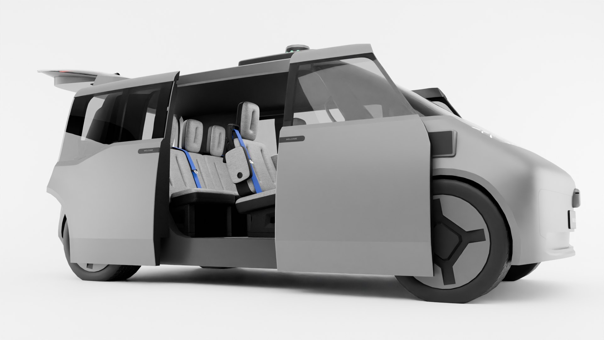 3D Model Zeekr Waymo - TurboSquid 2245891