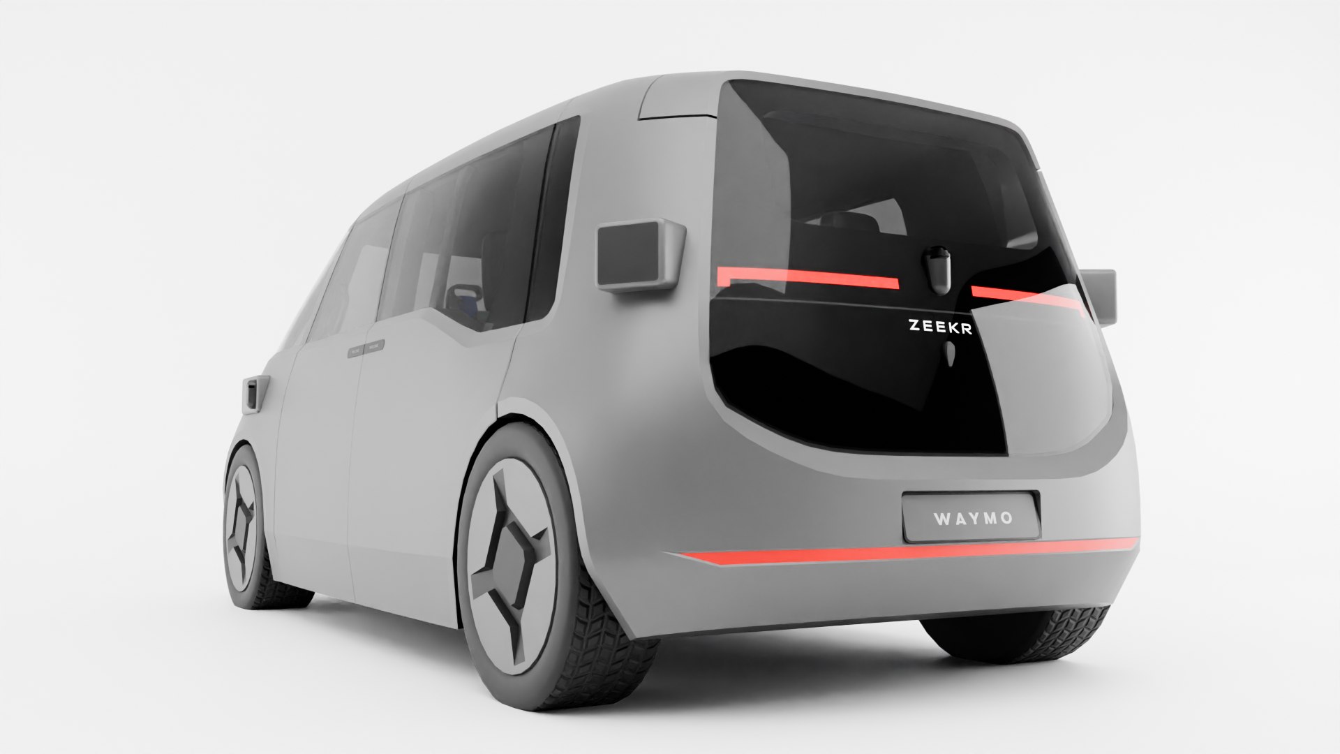 3D Model Zeekr Waymo - TurboSquid 2245891