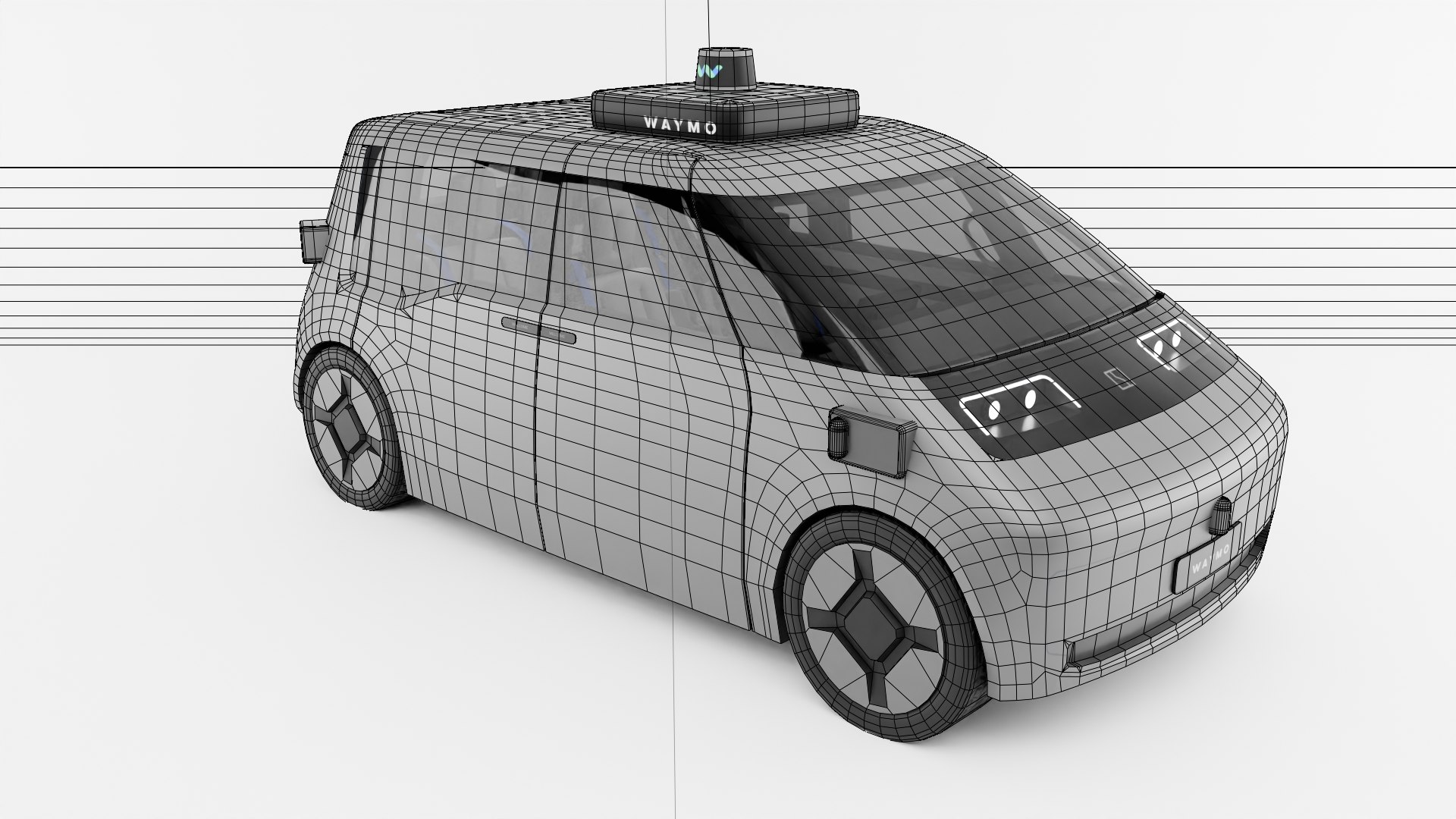3D Model Zeekr Waymo - TurboSquid 2245891