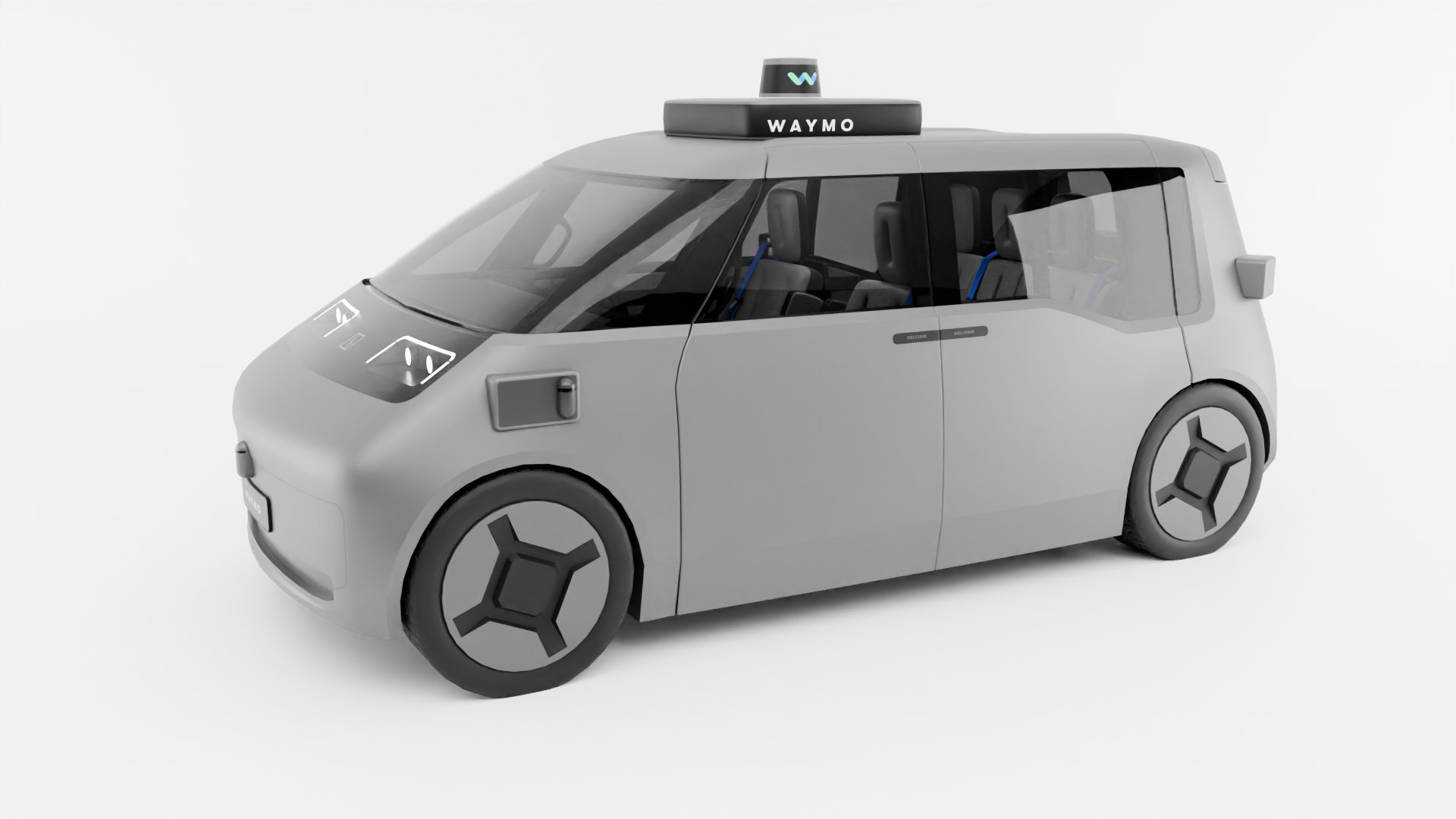 3D Model Zeekr Waymo - TurboSquid 2245891
