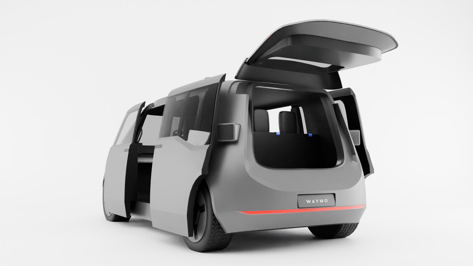 3D Model Zeekr Waymo - TurboSquid 2245891