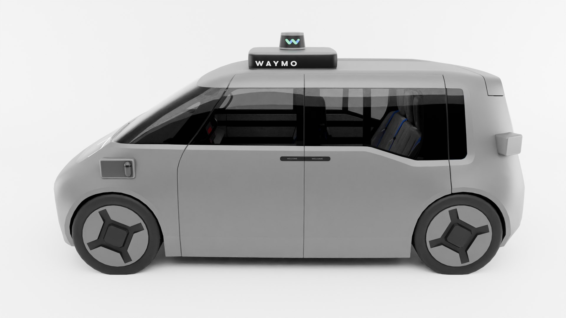 3D Model Zeekr Waymo - TurboSquid 2245891