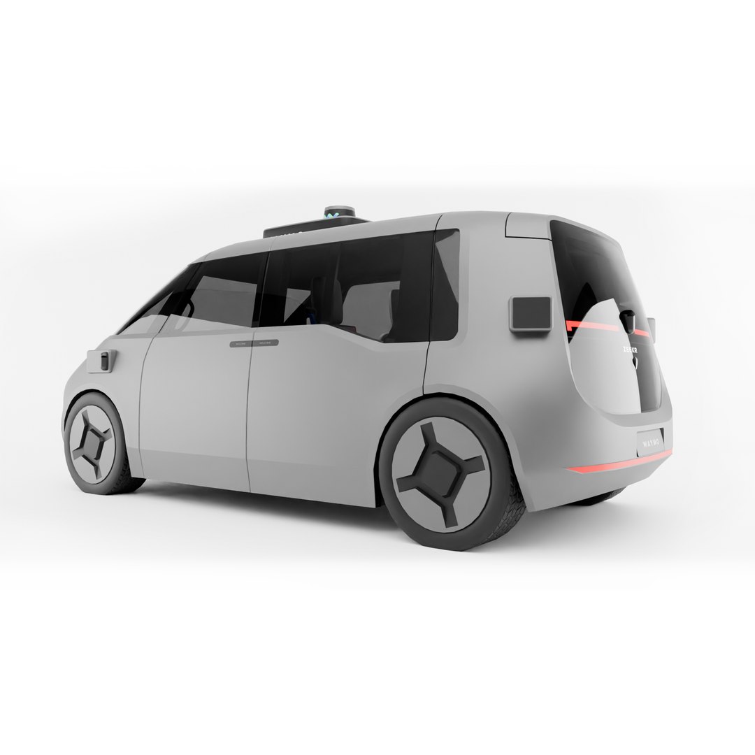 3D Model Zeekr Waymo - TurboSquid 2245891