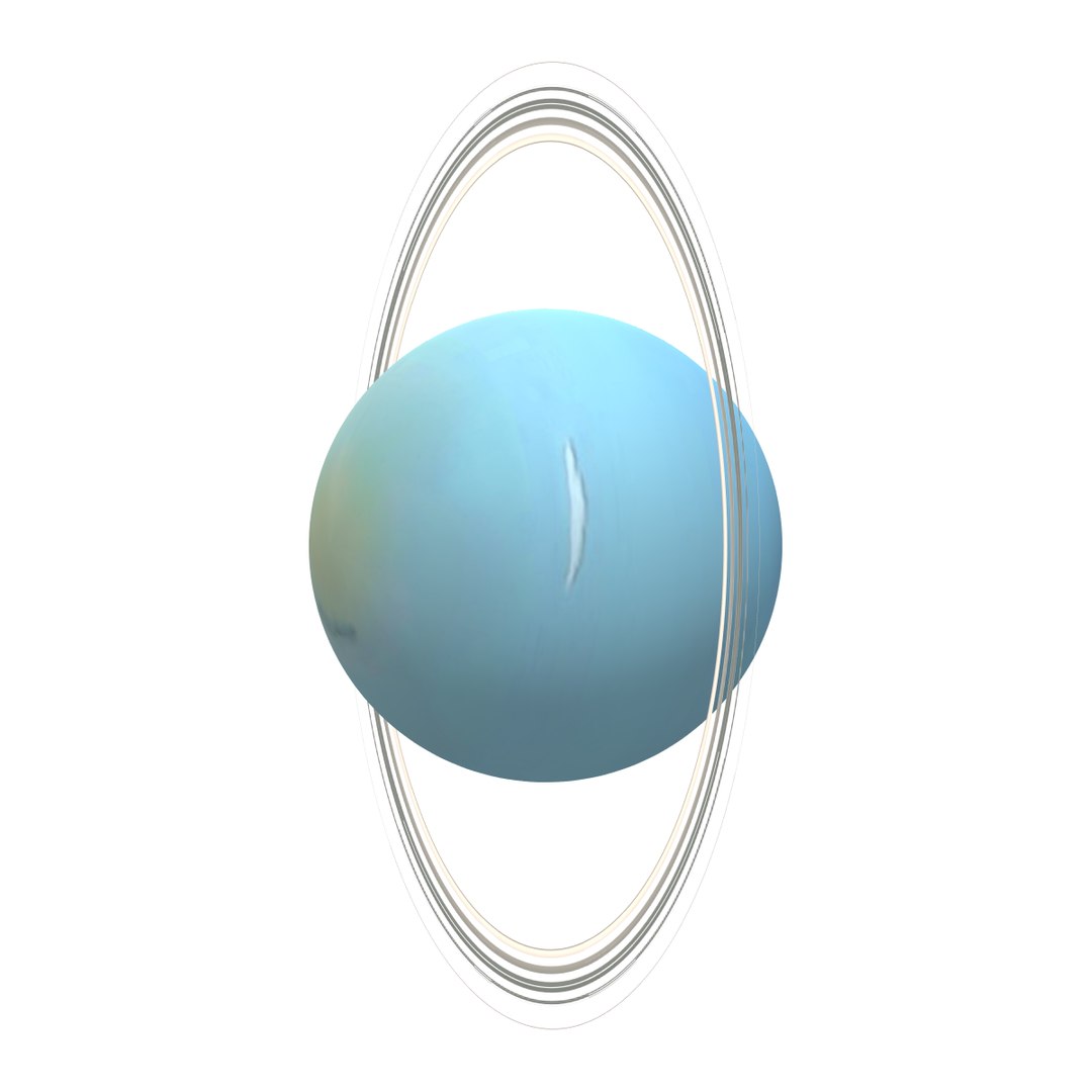 Planet Uranus 3D Model - TurboSquid 2465581