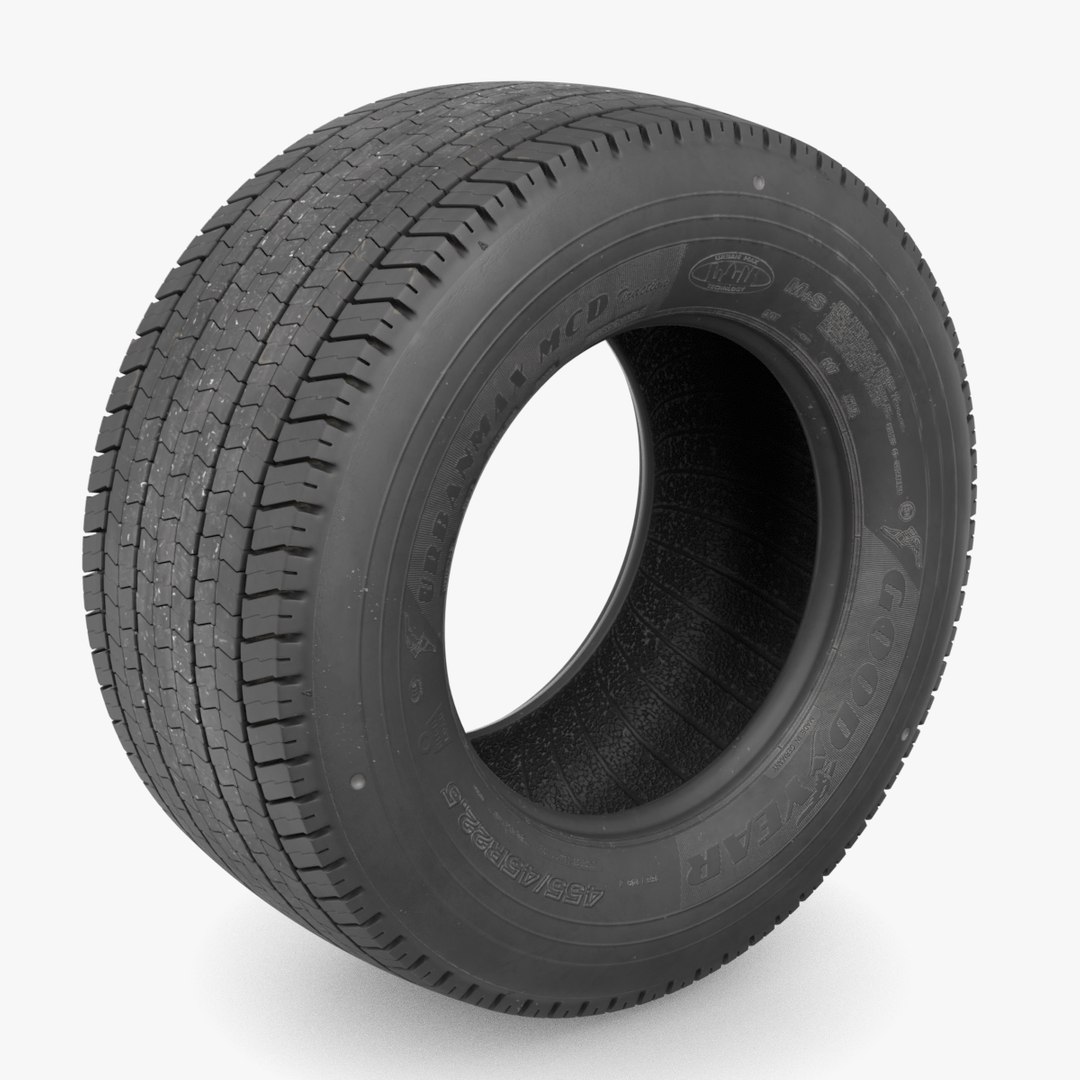 Goodyear Bus Tire 3D Model - TurboSquid 2318058