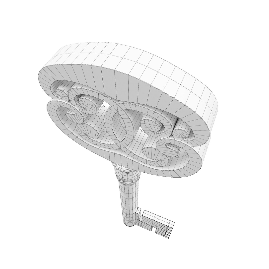Jewelry box key 3D model - TurboSquid 1977092