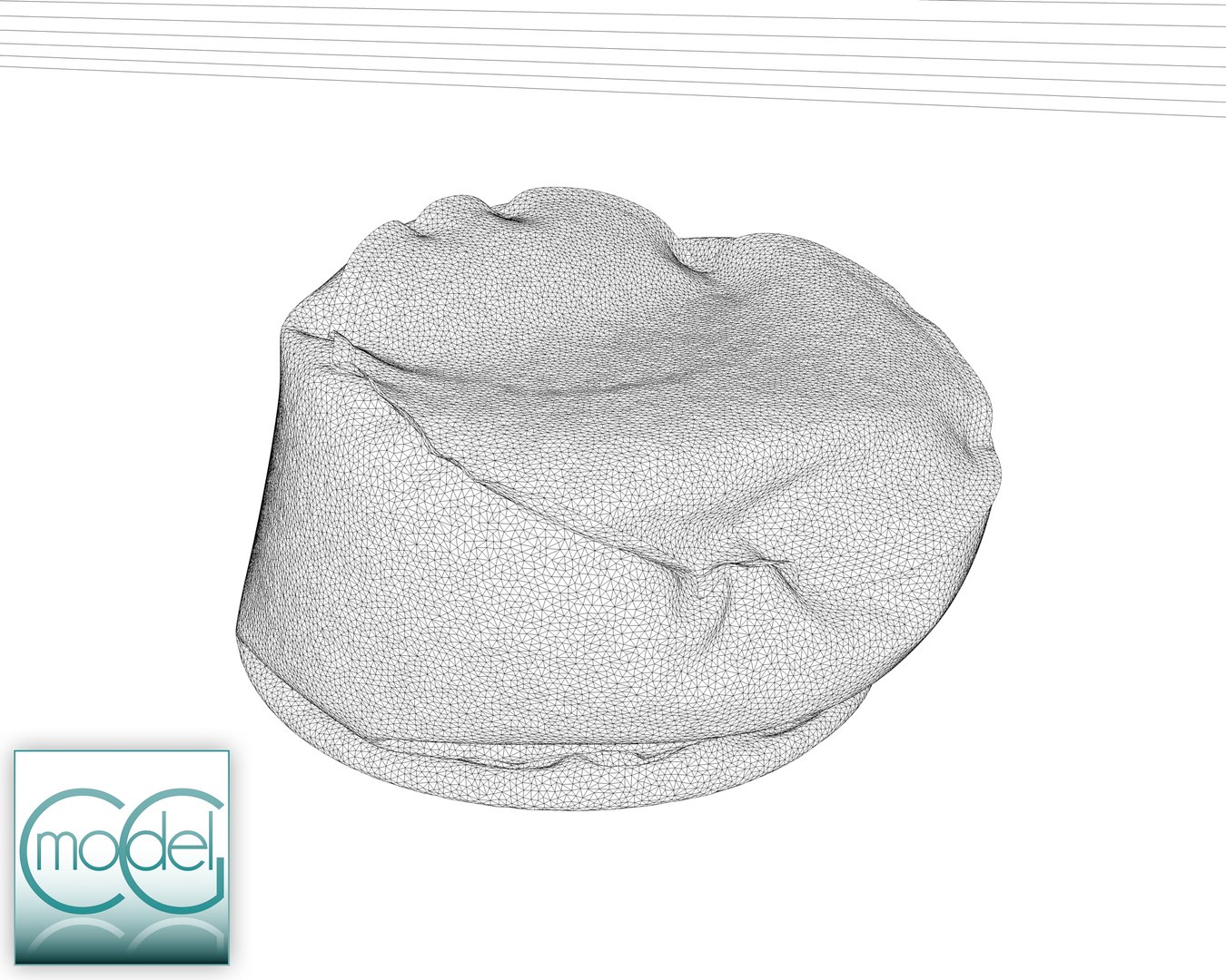 3d Pouf Model