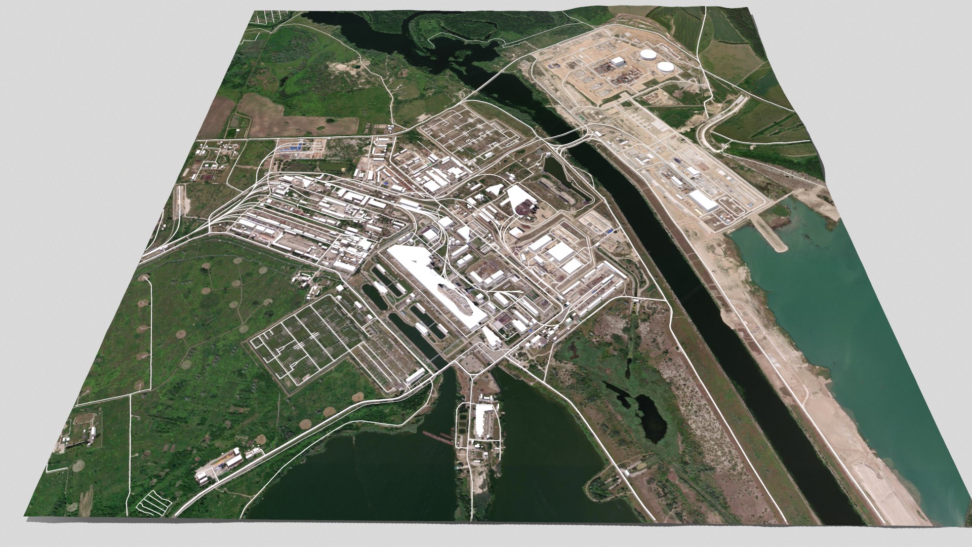 Kursk Nuclear Power Plant 3D Model - TurboSquid 2270016