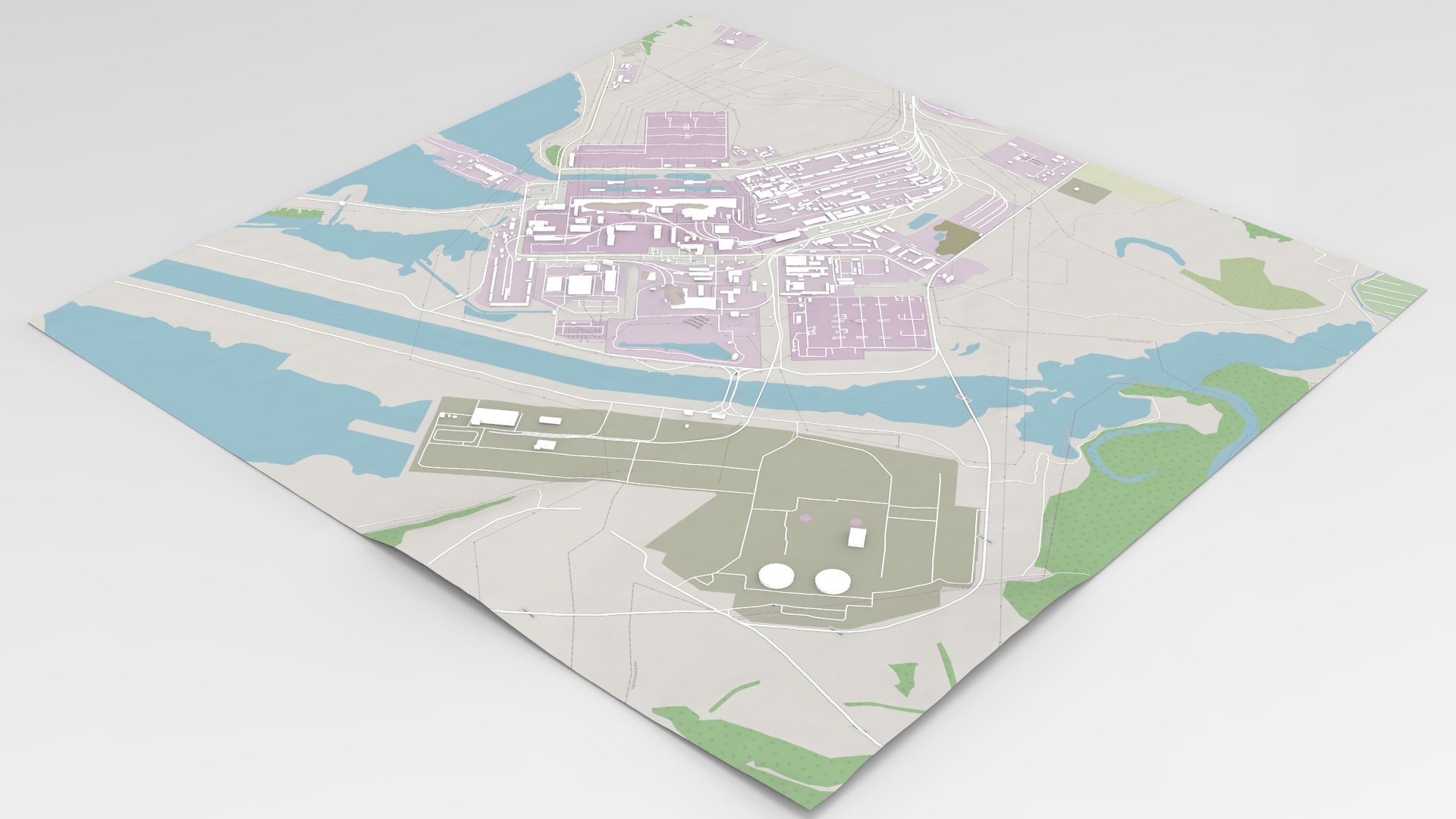 Kursk Nuclear Power Plant 3D Model - TurboSquid 2270016
