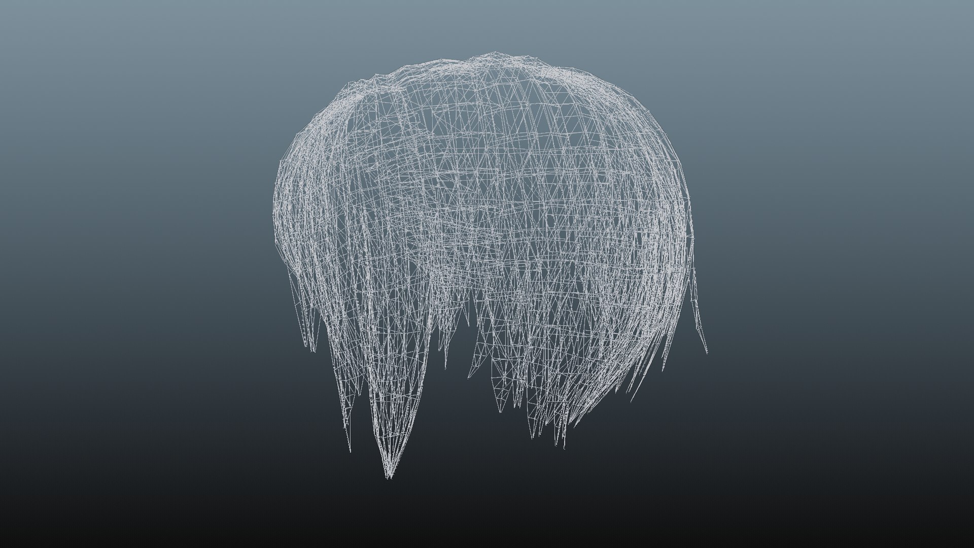 3D model Females hort hair low poly 4 colors - TurboSquid 2132698