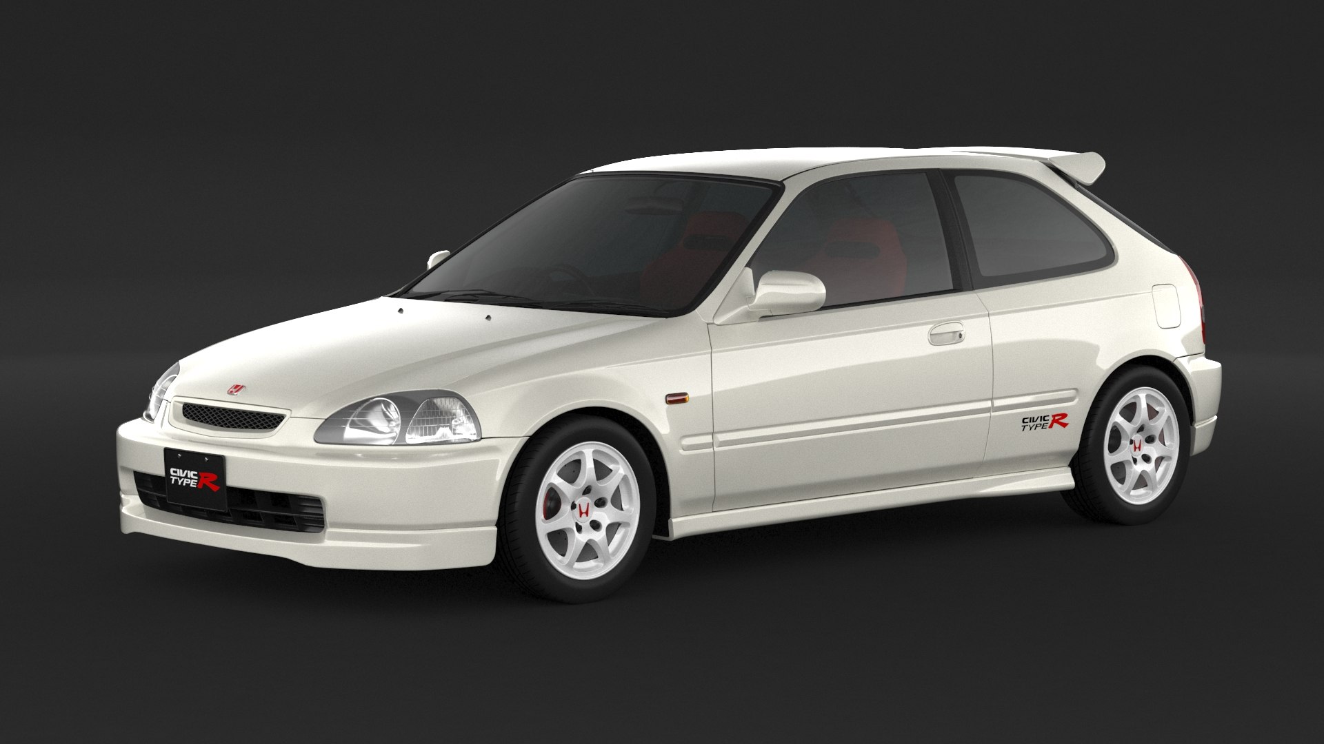 3D Civic Type R - TurboSquid 1466649