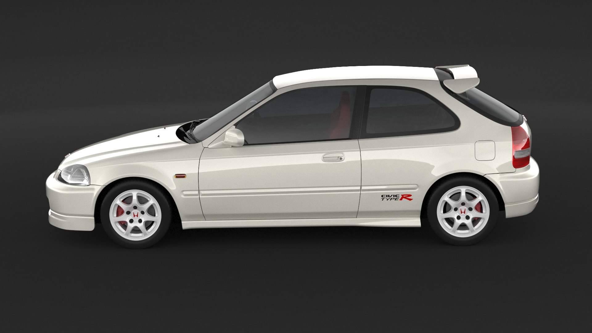 3D Civic Type R - TurboSquid 1466649