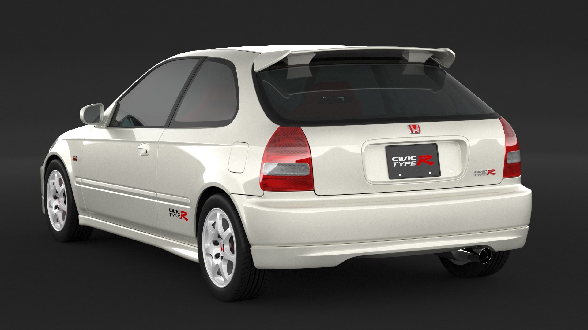 3D Civic Type R - TurboSquid 1466649