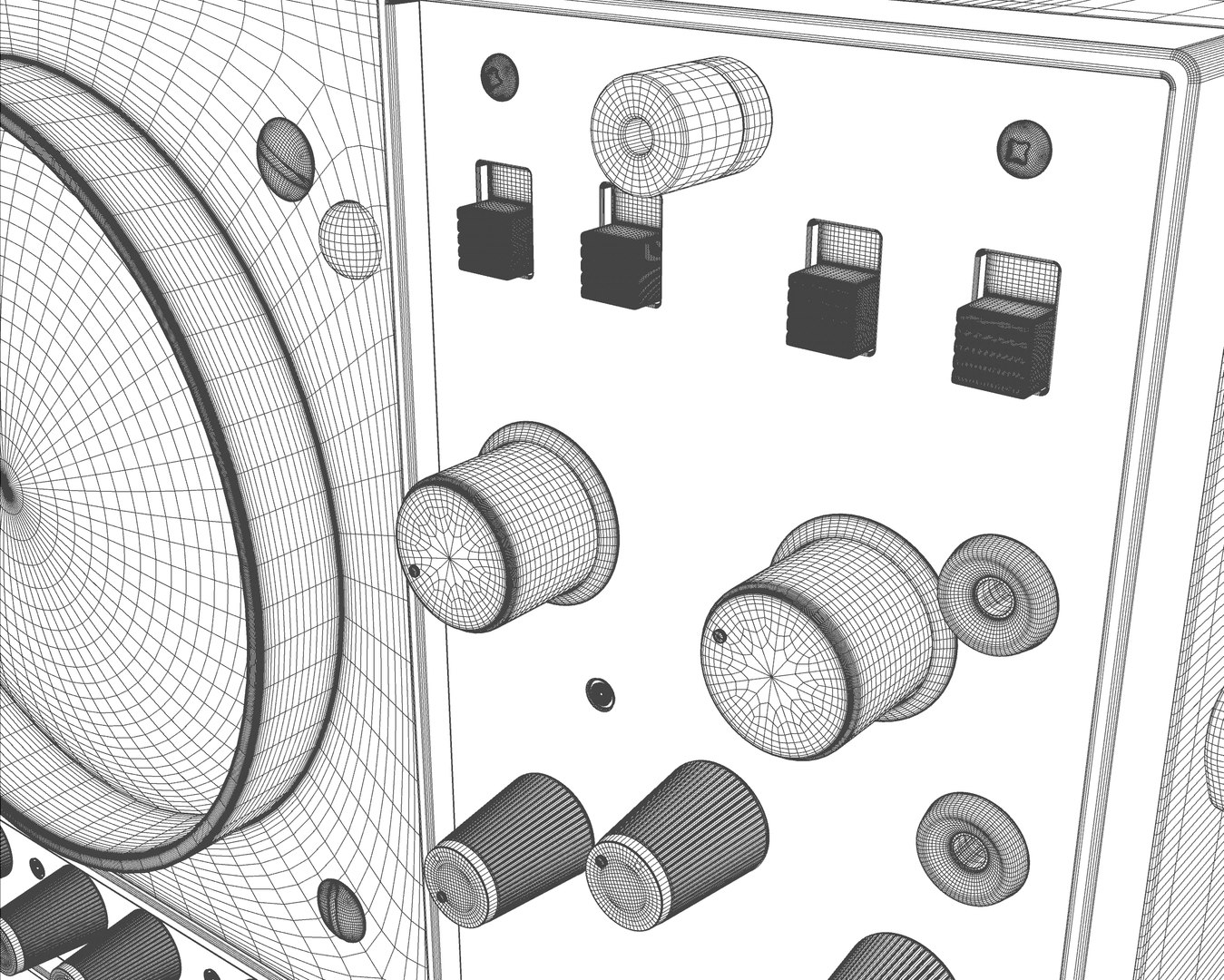 Solatron Vintage Oscilloscope 3D model - TurboSquid 2011340