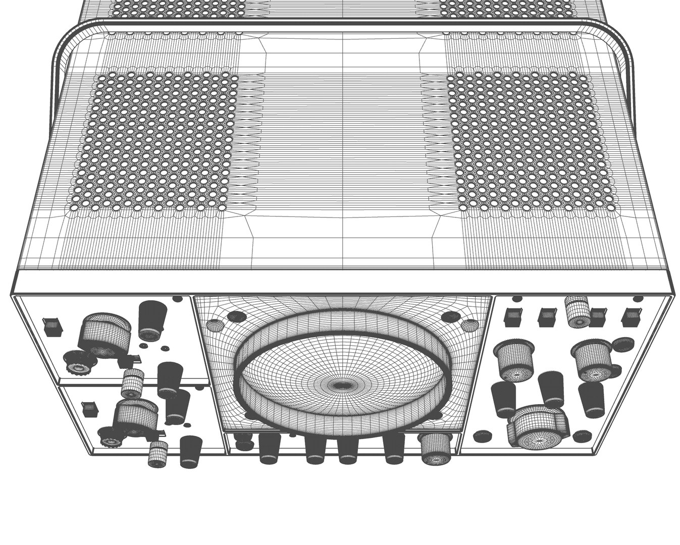 Solatron Vintage Oscilloscope 3D model - TurboSquid 2011340