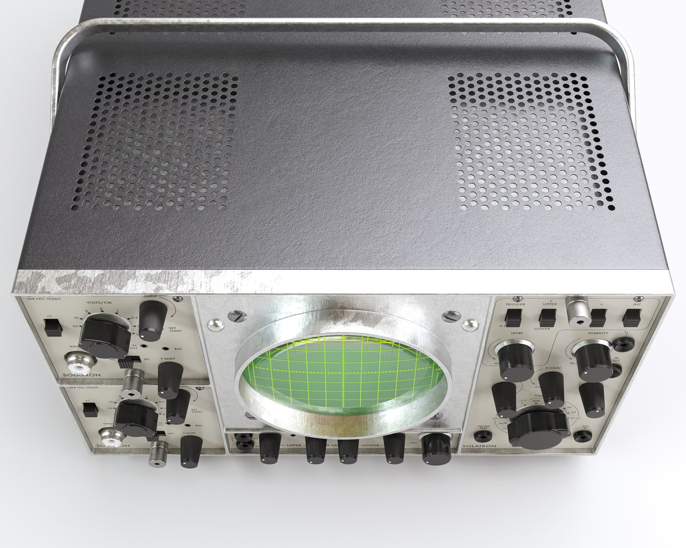 Solatron Vintage Oscilloscope 3D model - TurboSquid 2011340