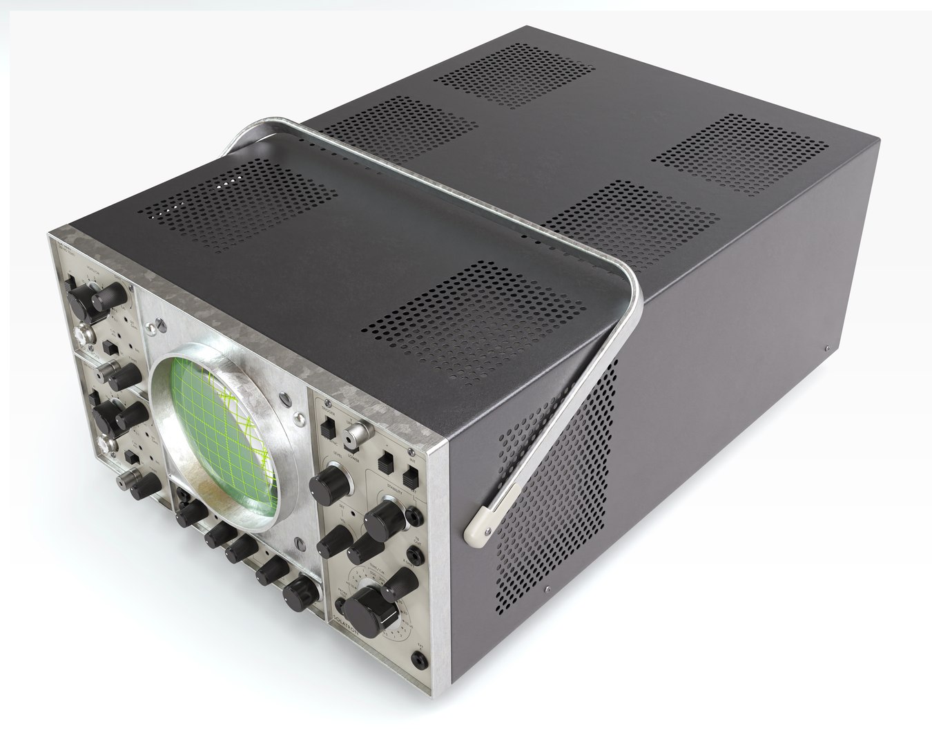 Solatron Vintage Oscilloscope 3D model - TurboSquid 2011340