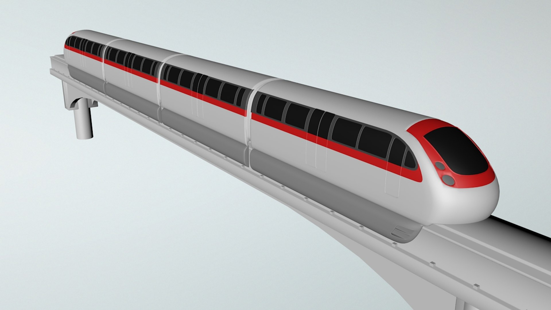 3ds train monorail