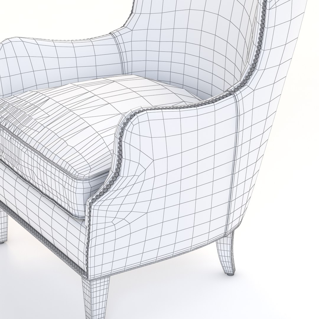 3D Realistic Chair Photoreal - TurboSquid 1206352