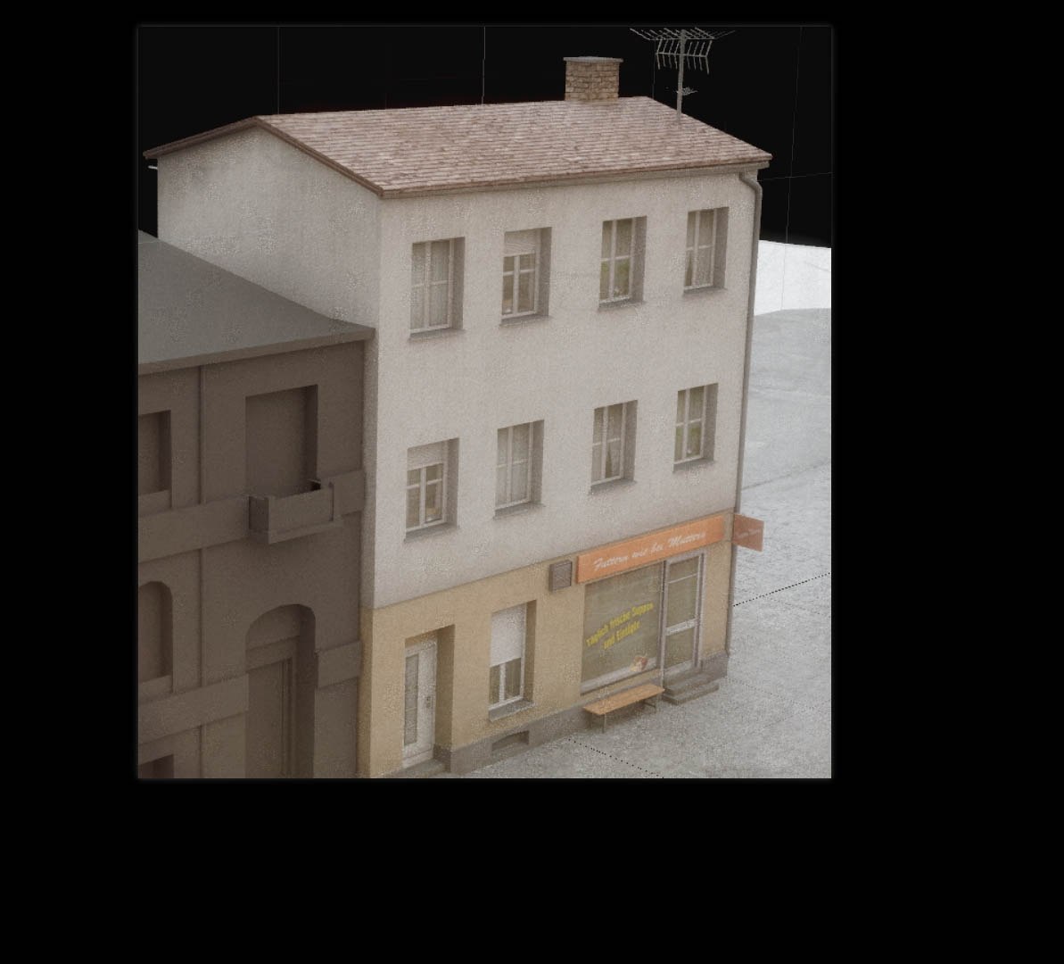 3d Model City Unity3d House