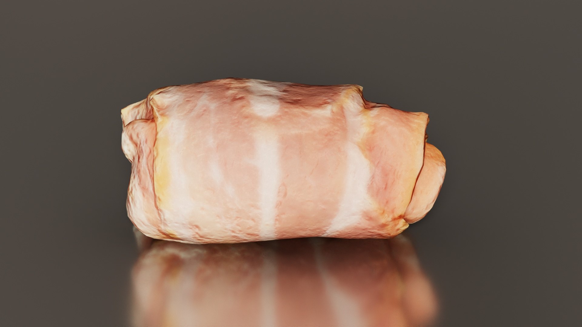 3D Bacon Roll 2 Remastered Model - TurboSquid 2362278