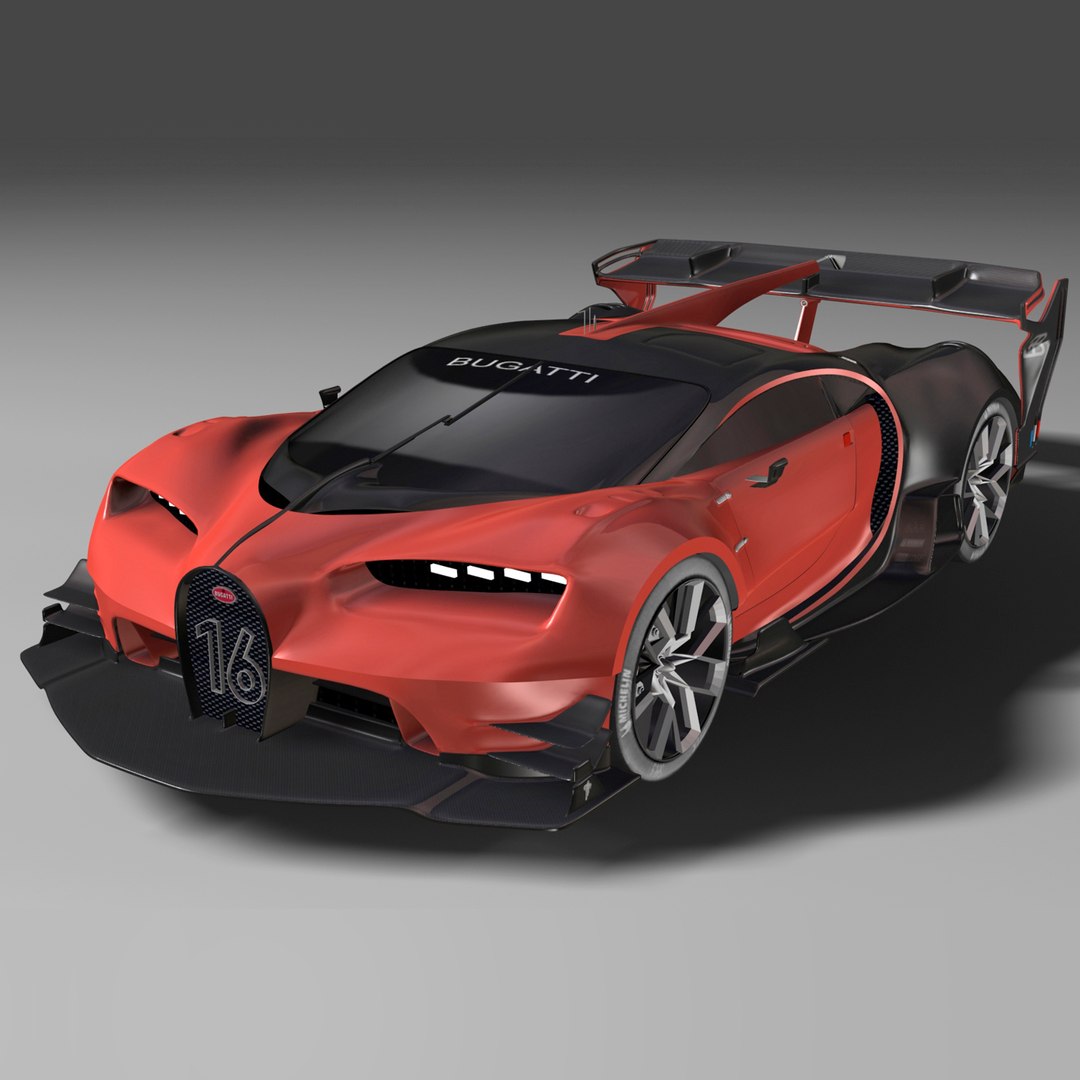 3D Model Bugatti Turismo Vision - TurboSquid 1449920