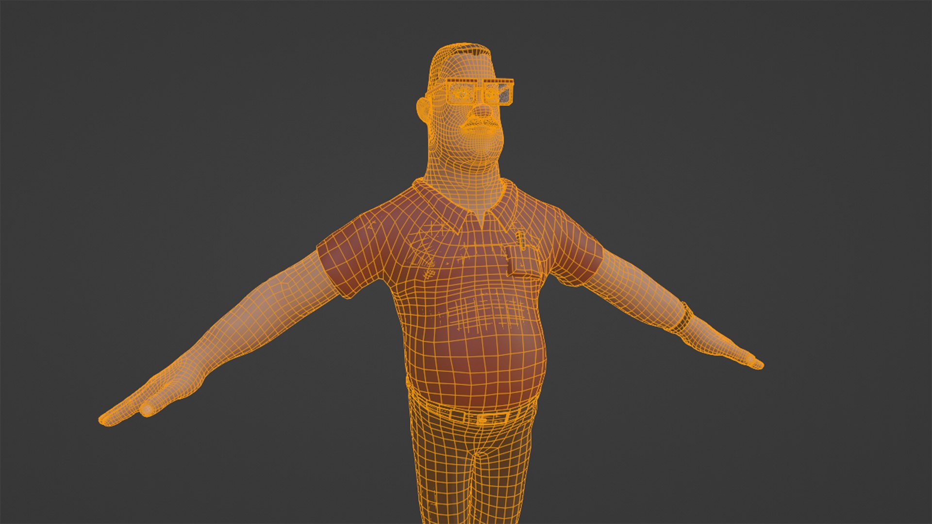 3D model Cartoon Rigged Man Character 3D Model - TurboSquid 2155747