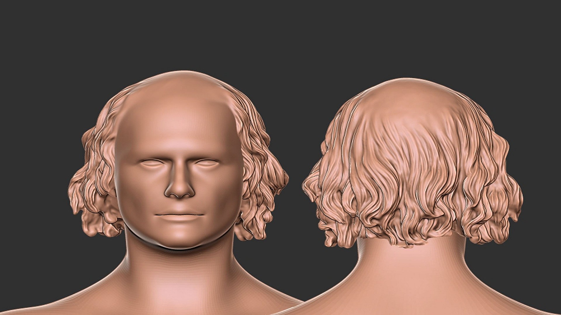 3D Hair 60 - TurboSquid 2000337