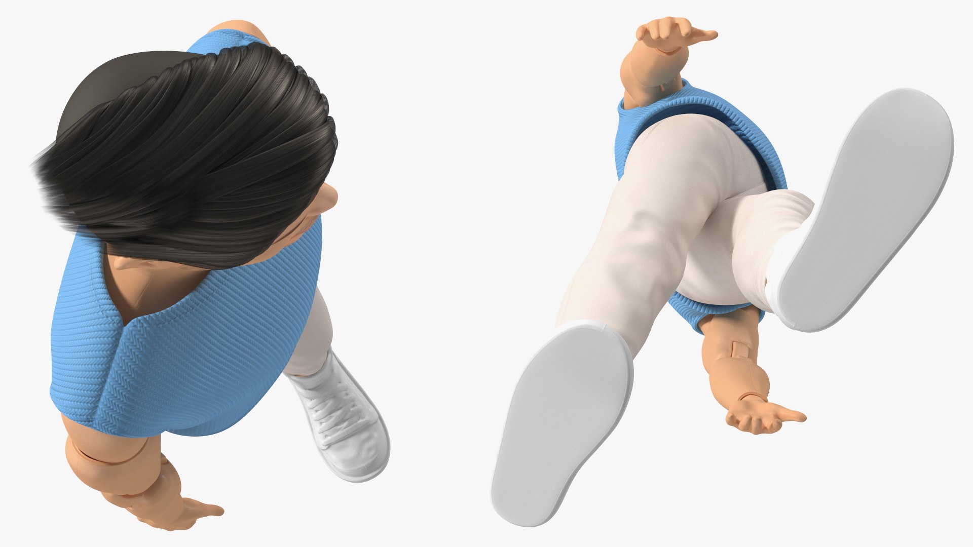 Ken Doll Dressed Walking Pose 3D - TurboSquid 1903629