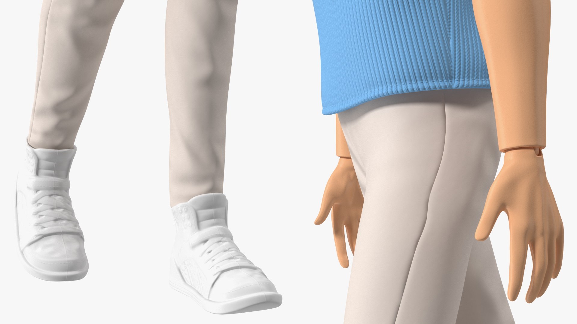 Ken Doll Dressed Walking Pose 3D - TurboSquid 1903629