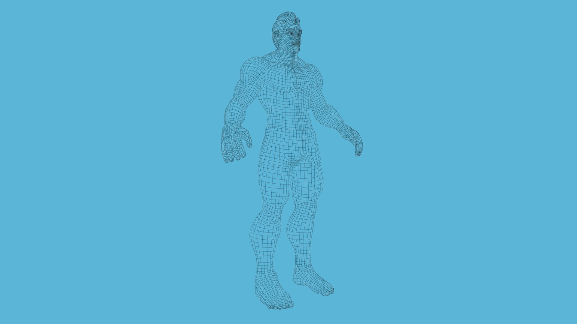 3D Heavy Stylized Male - TurboSquid 2075235