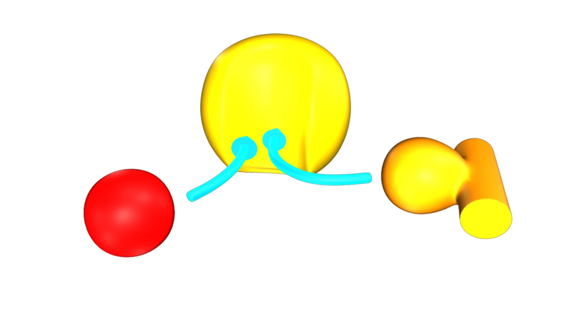 3d Competitive Inhibition Model