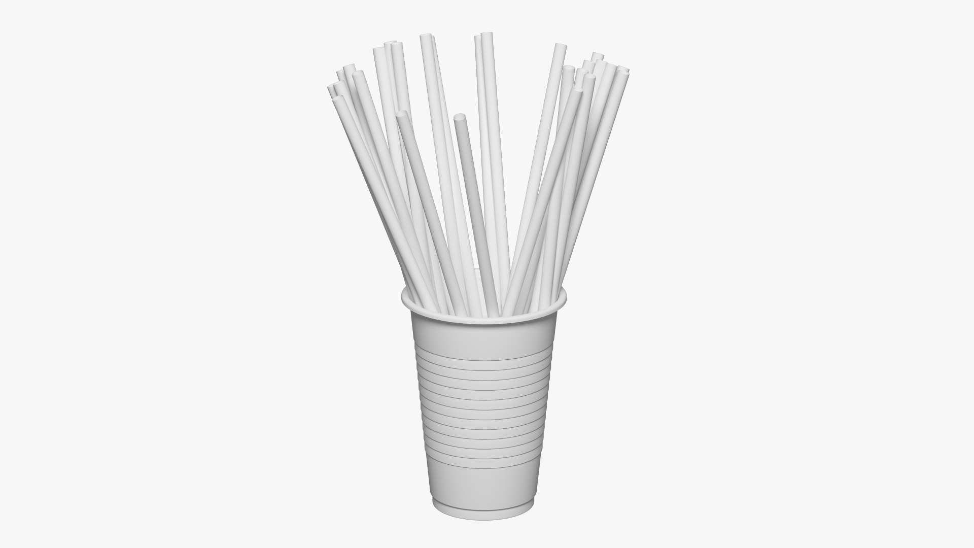 Straws 3D Model - TurboSquid 2098705