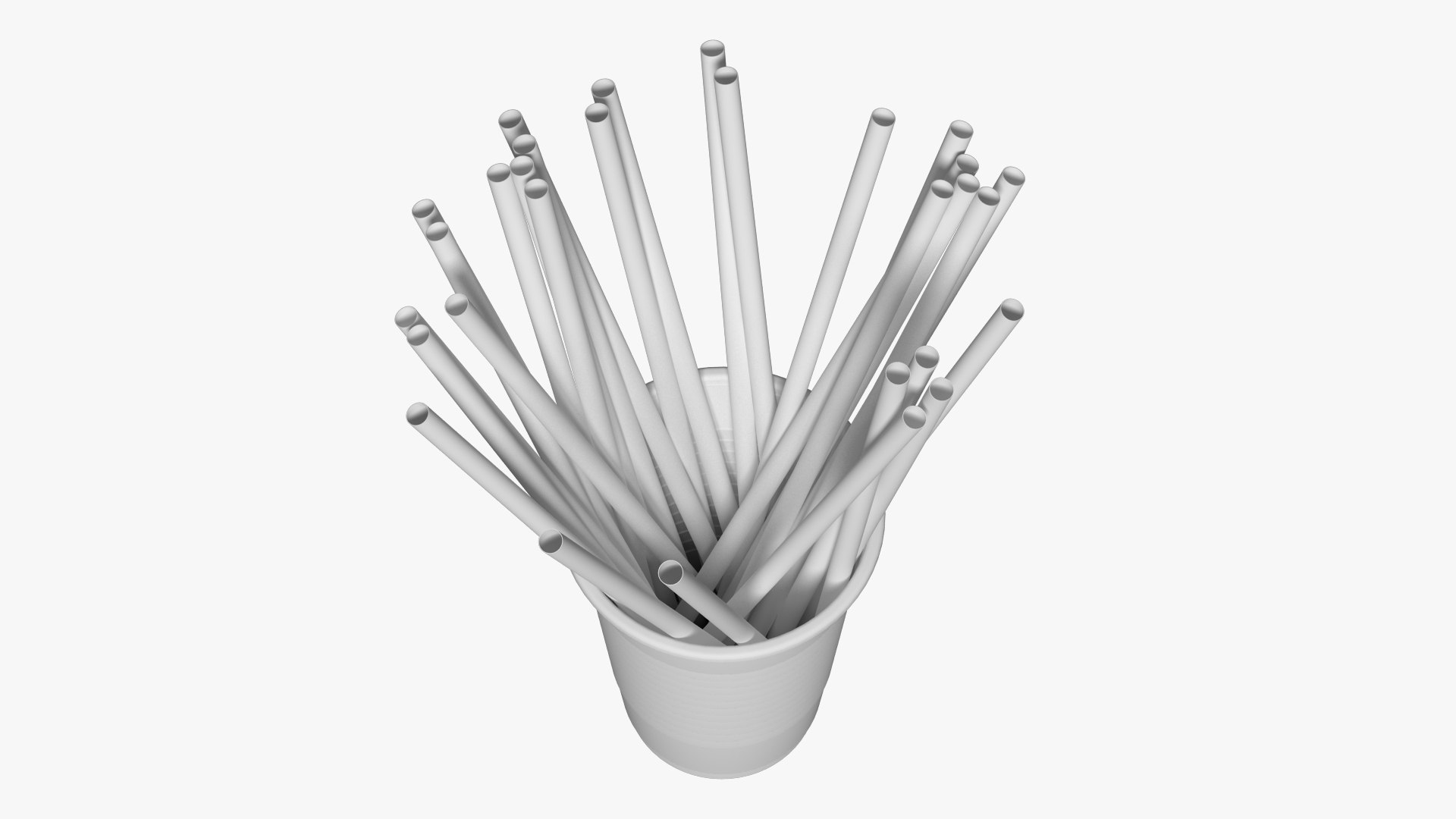 Straws 3D Model - TurboSquid 2098705