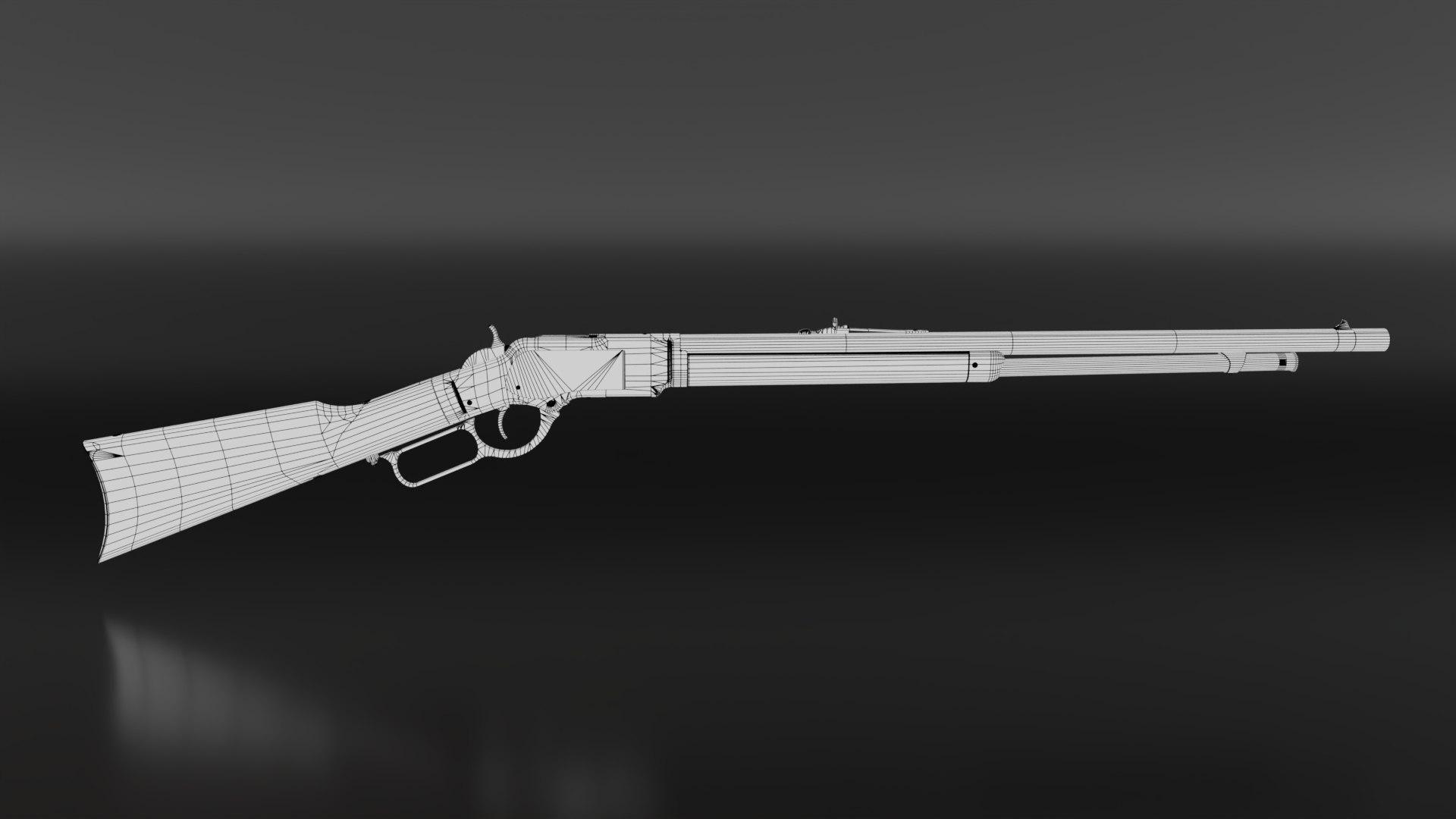 3D Winchester Rifle - TurboSquid 2347205