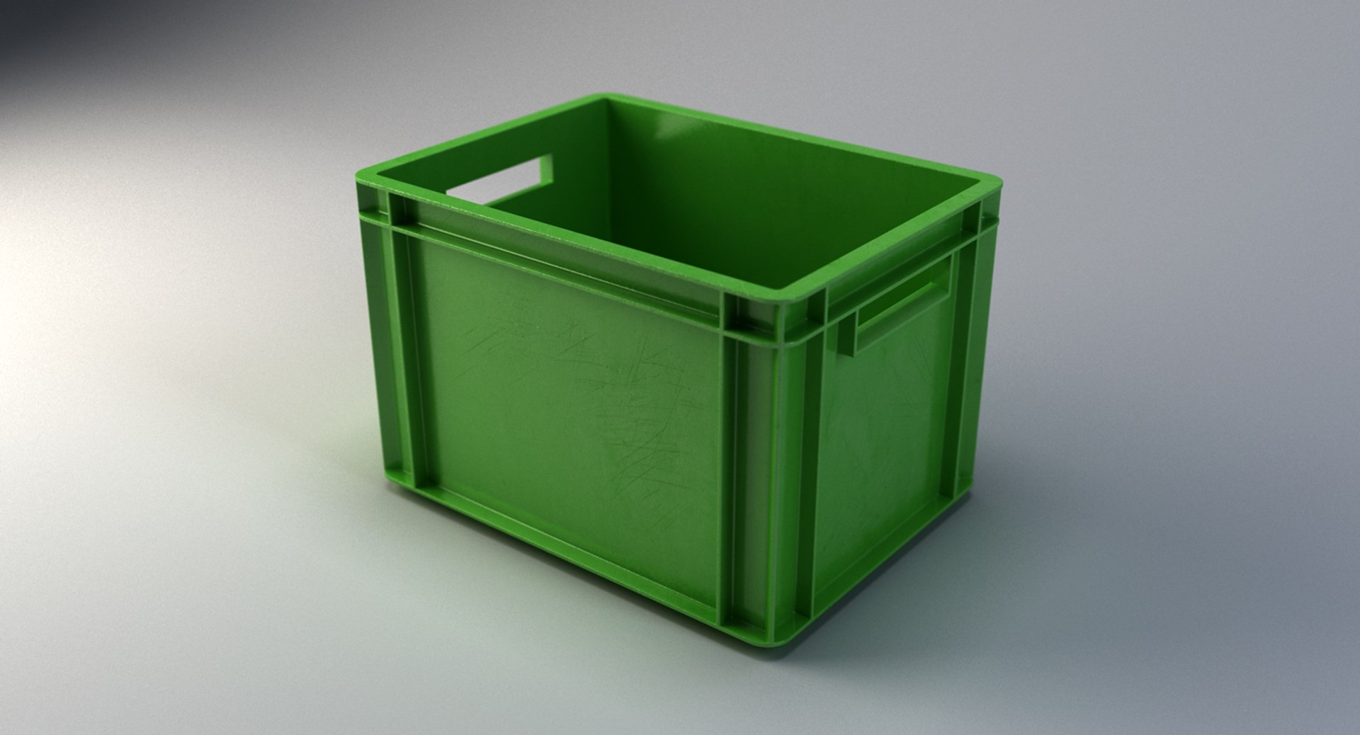 3d Plastic Box Model