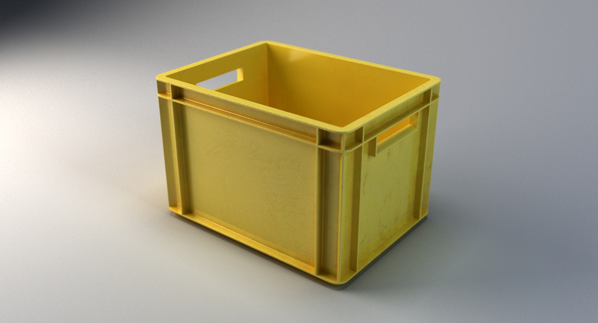 3d Plastic Box Model