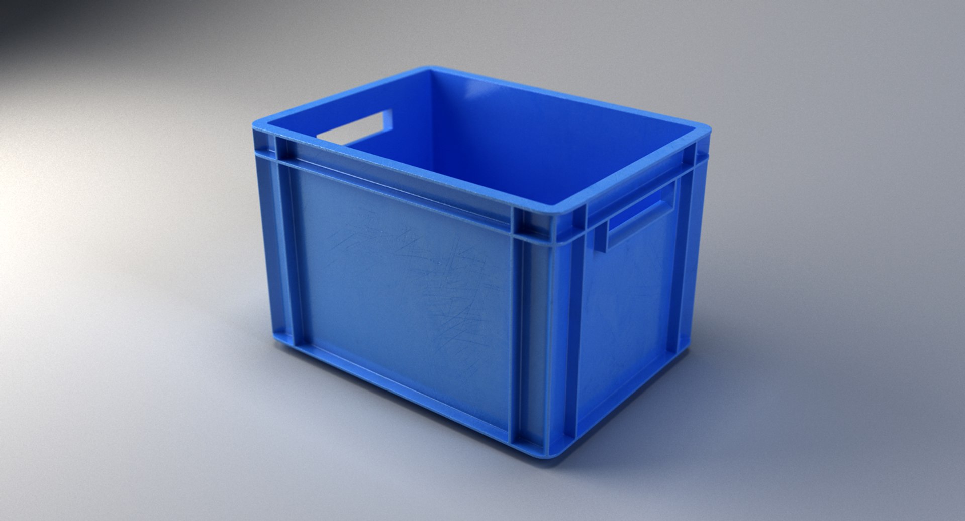 3d Plastic Box Model