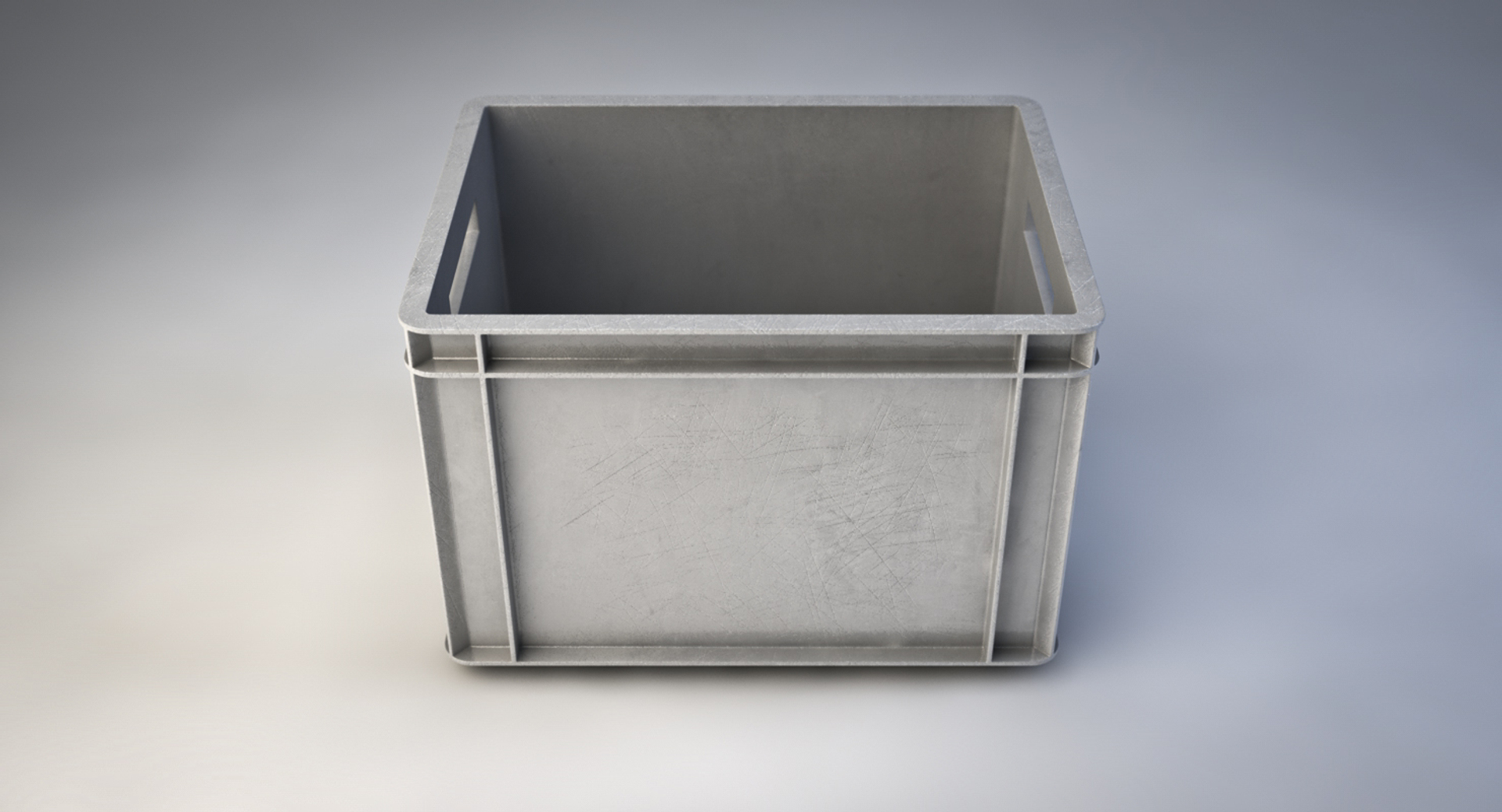 3d Plastic Box Model