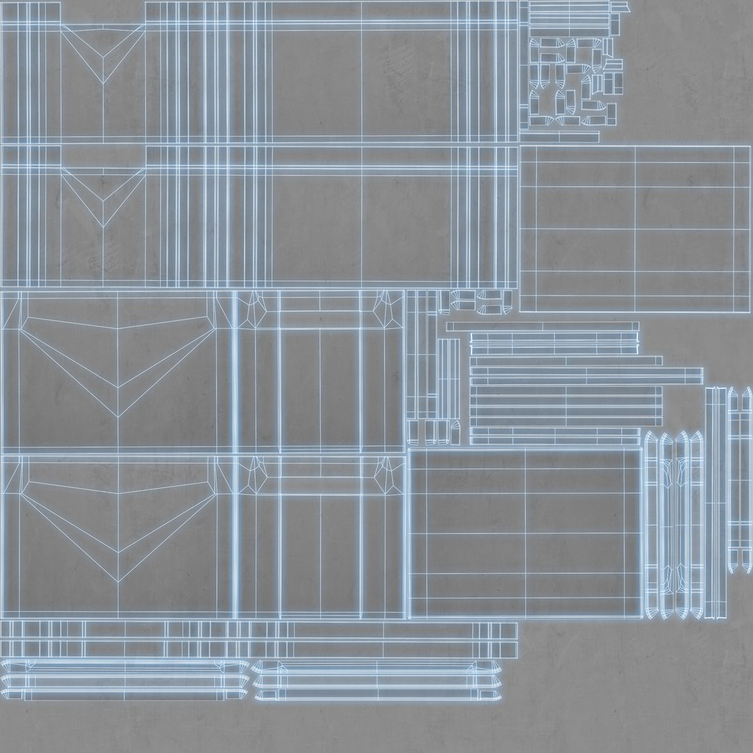 3d Plastic Box Model