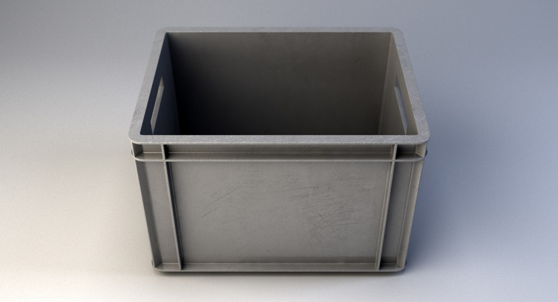 3d Plastic Box Model