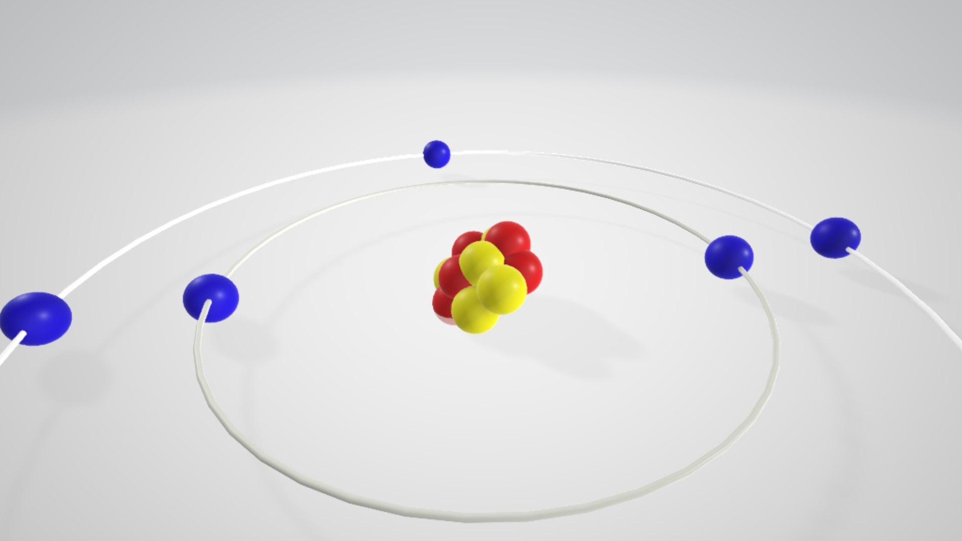 3D Boron Bohr Atomic Structure Model - TurboSquid 2347540