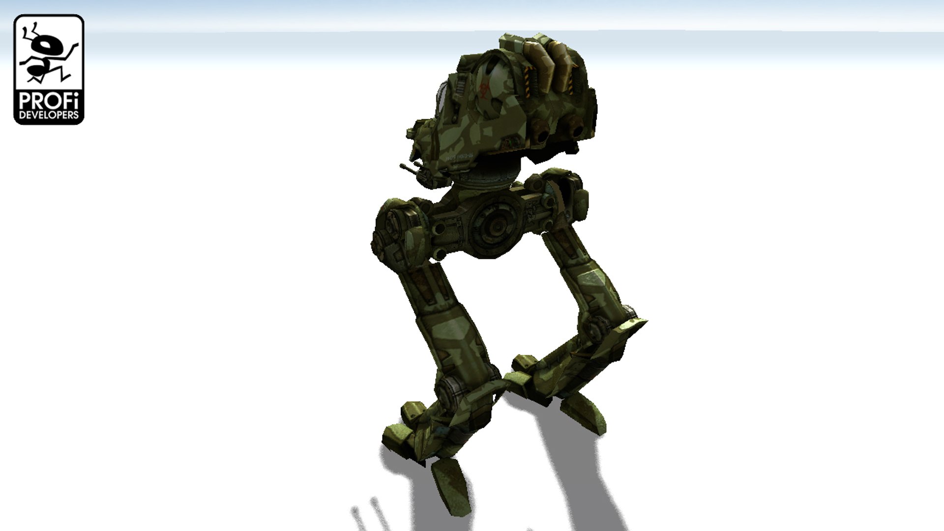 3d Model Mech Vehicle