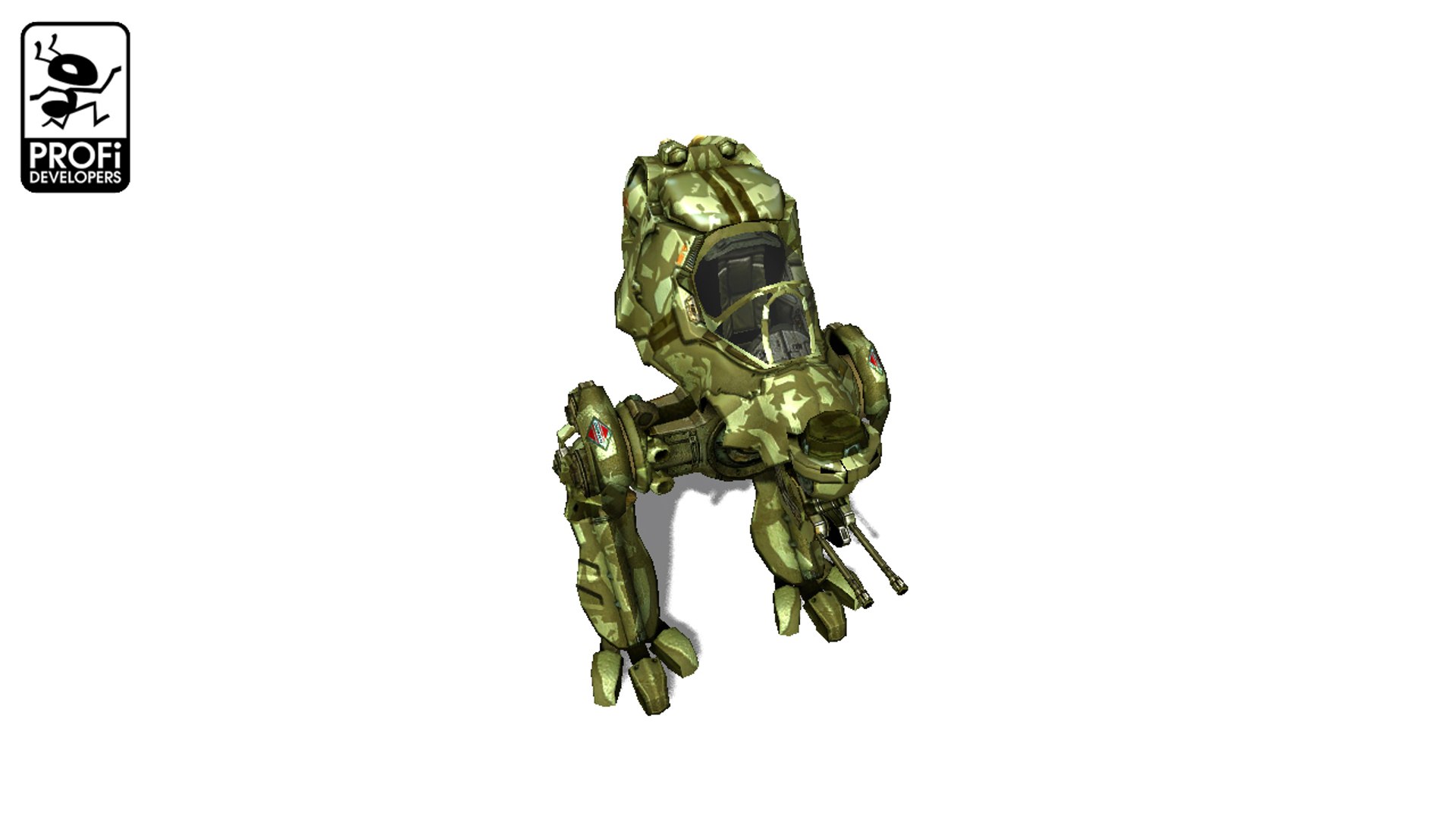 3d Model Mech Vehicle