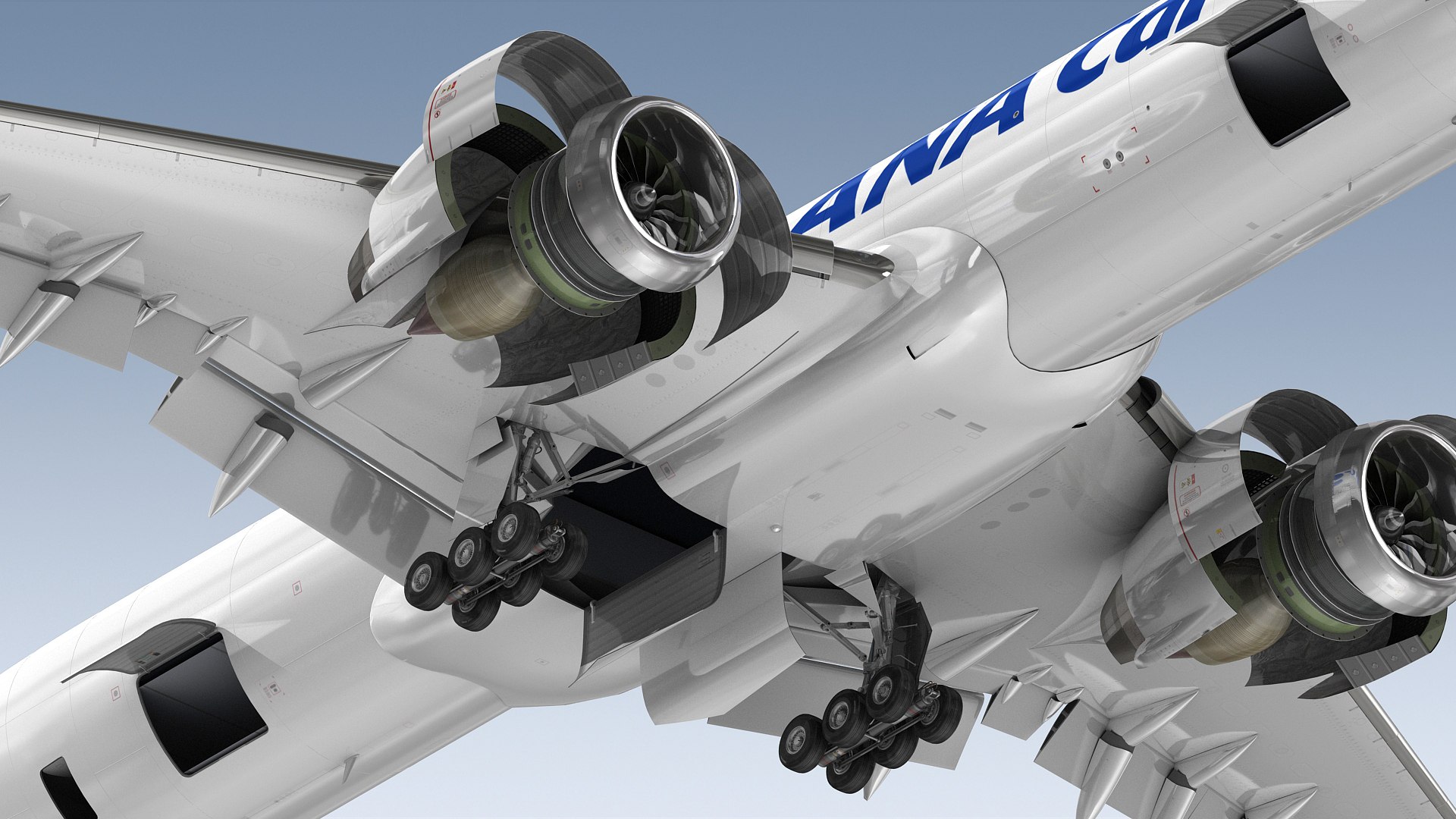 3D Boeing 777-8F ANA Cargo Model - TurboSquid 2410669