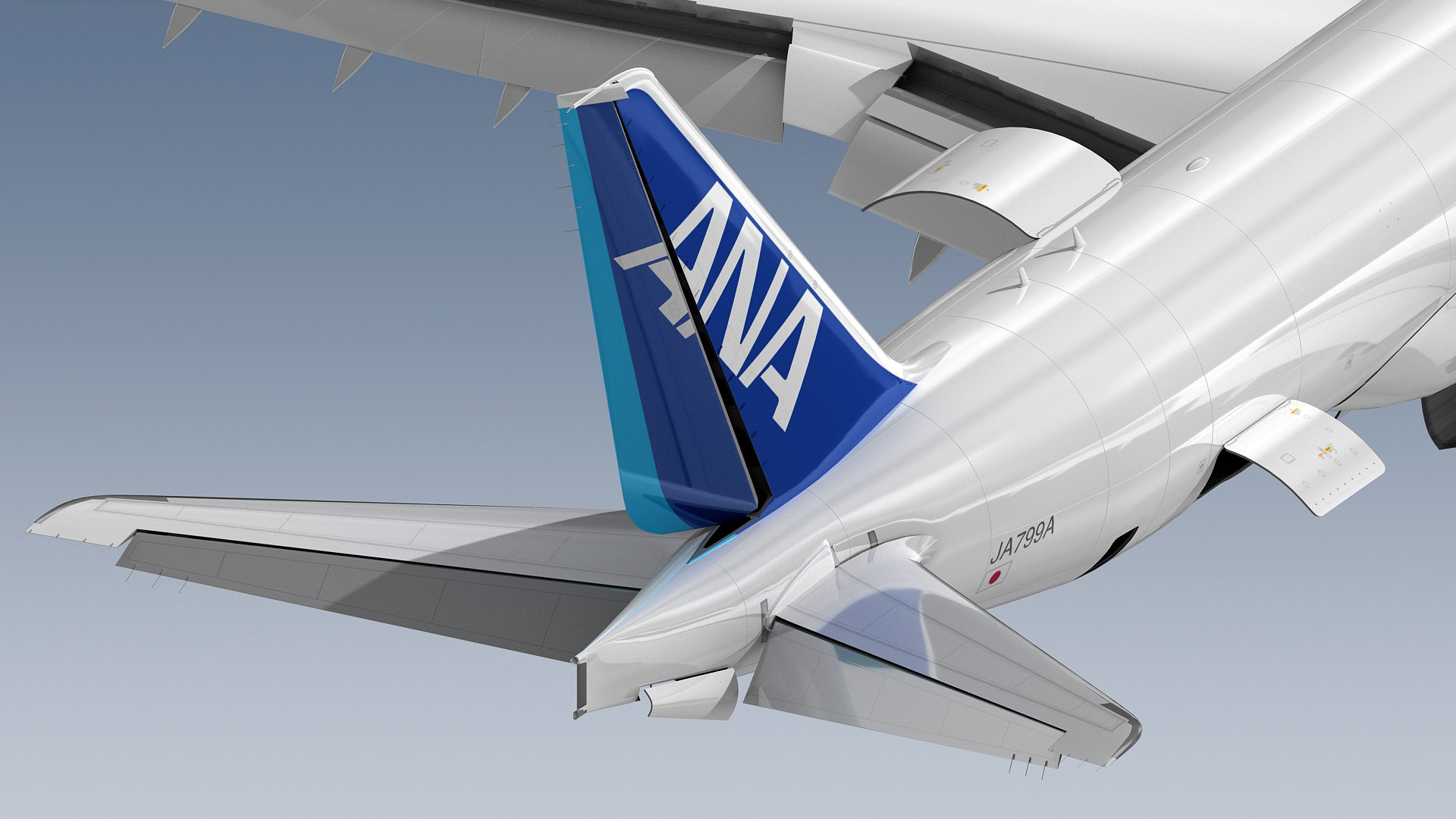 3D Boeing 777-8F ANA Cargo Model - TurboSquid 2410669