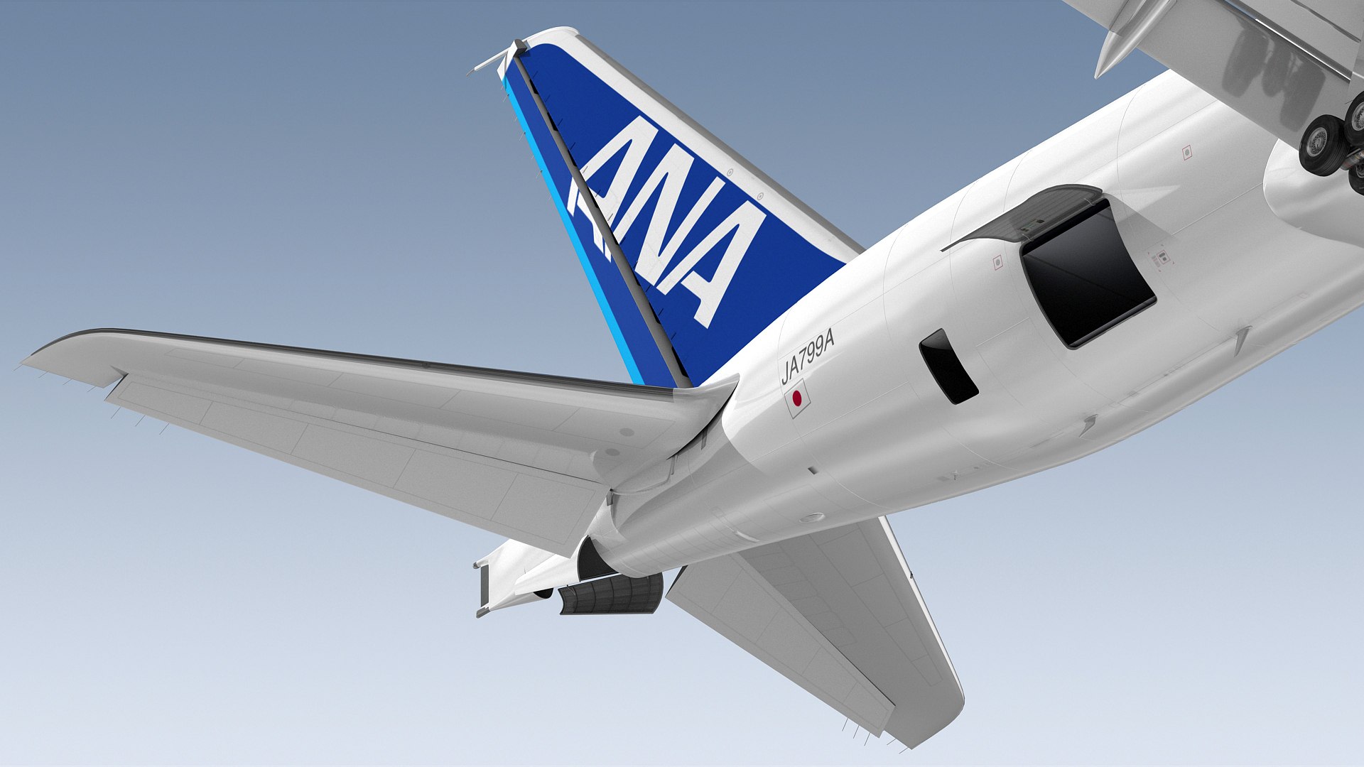 3D Boeing 777-8F ANA Cargo Model - TurboSquid 2410669