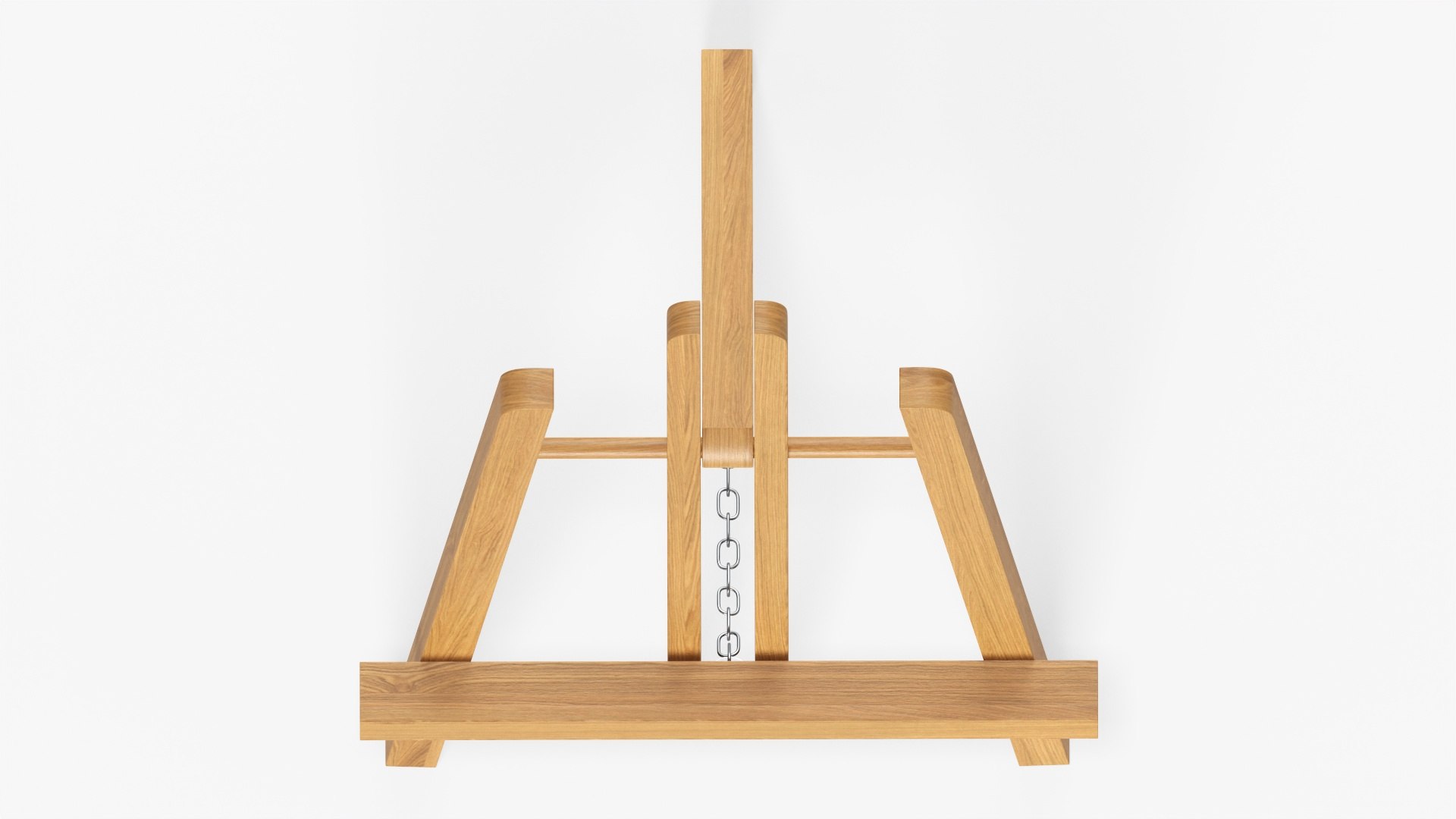 3D Wood Easel Wooden Model - TurboSquid 1697677