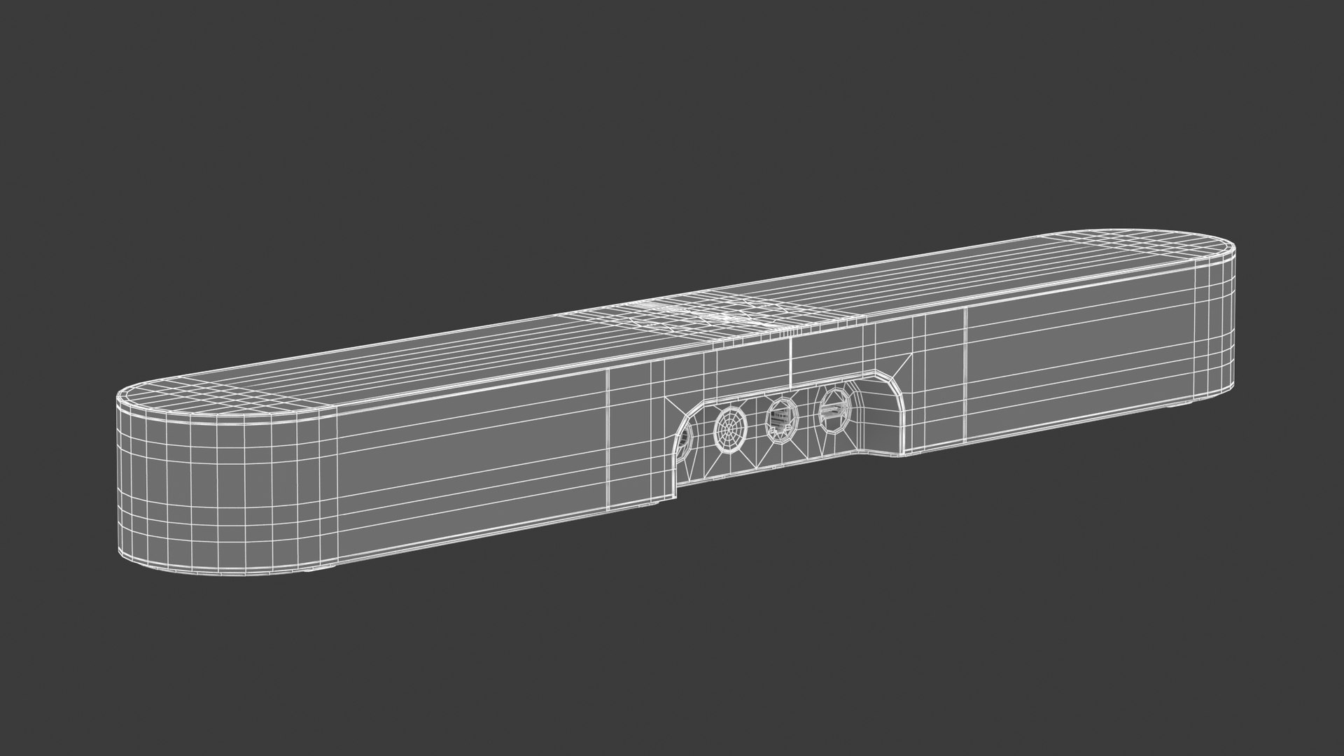 Sonos Beam Gen 2 Black 3D Model - TurboSquid 2260914